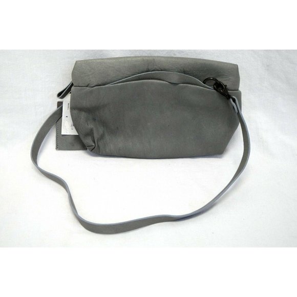 Marsell | Bags | Marsell Leather Shoulder Bag Wdust Bag Grey Made In ...
